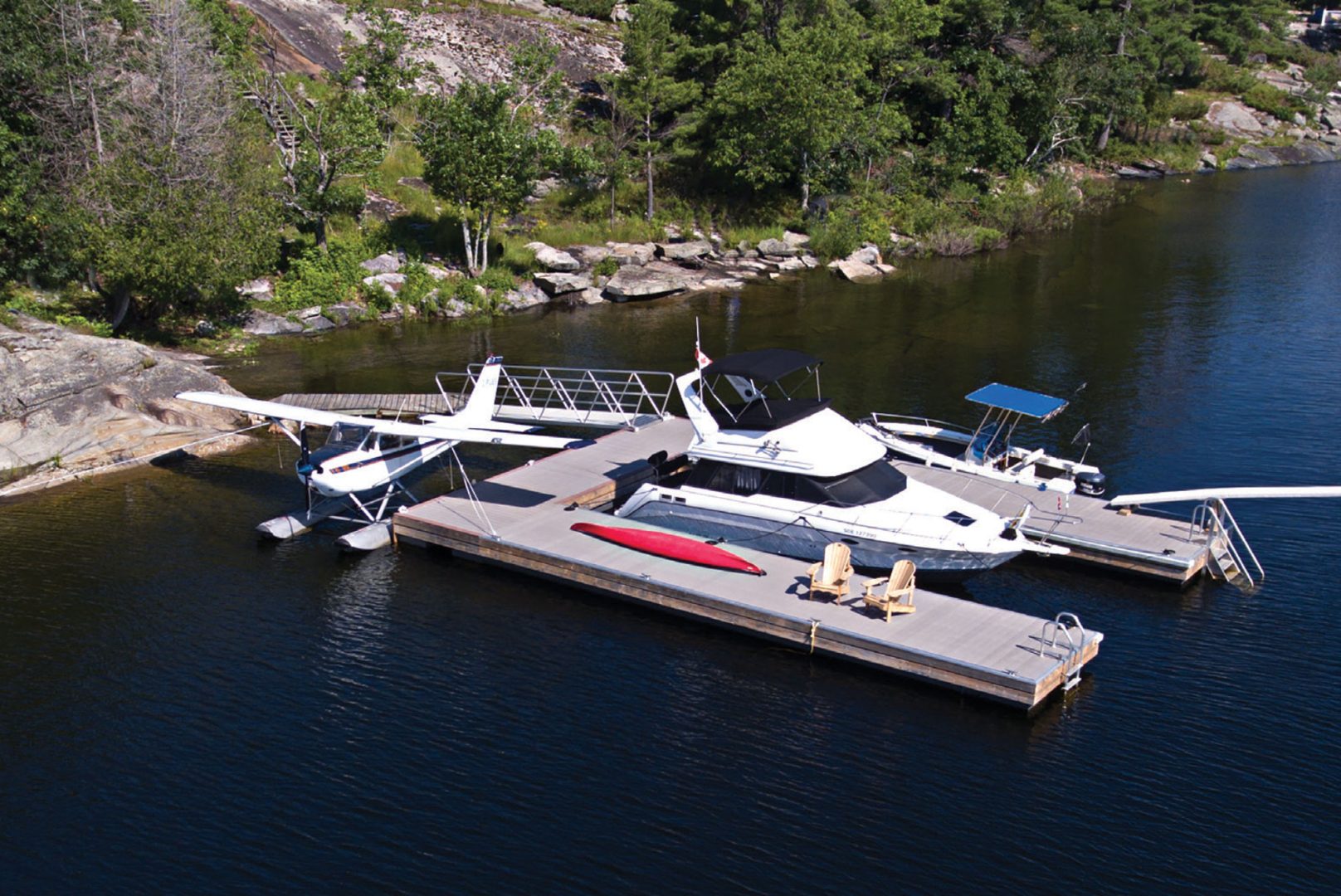 Residential Floating Dock Systems | Kropf Marine