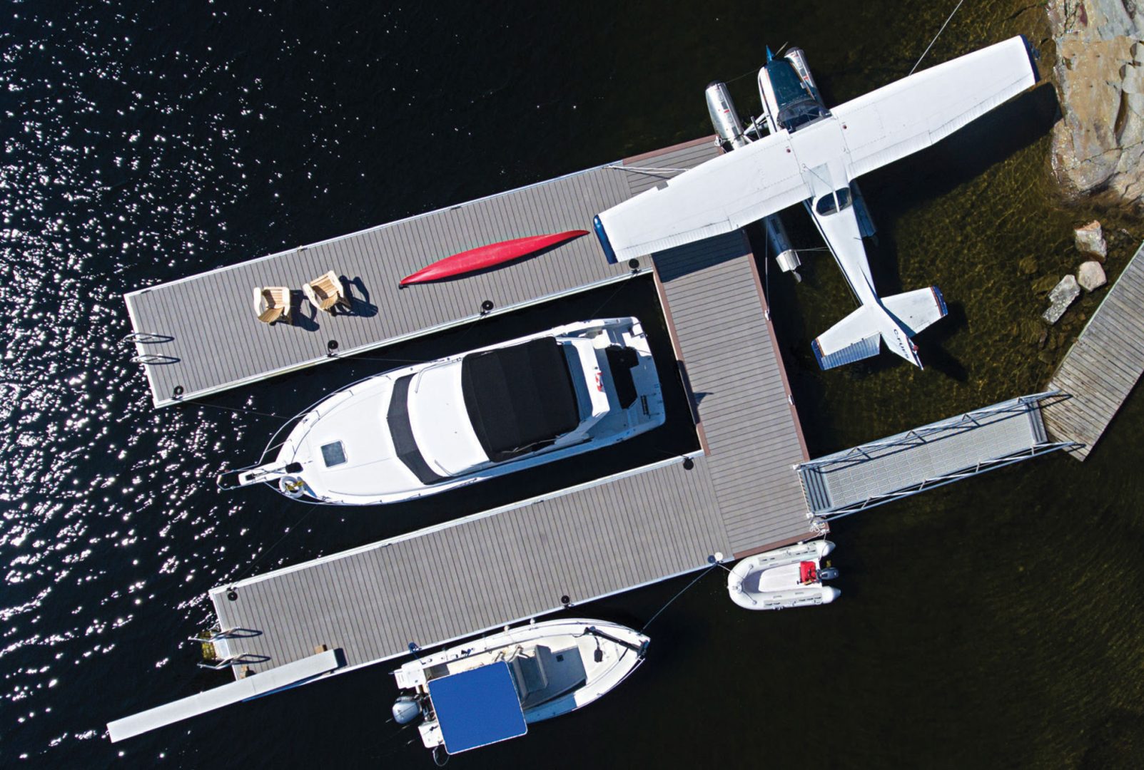 Residential Floating Dock Systems | Kropf Marine