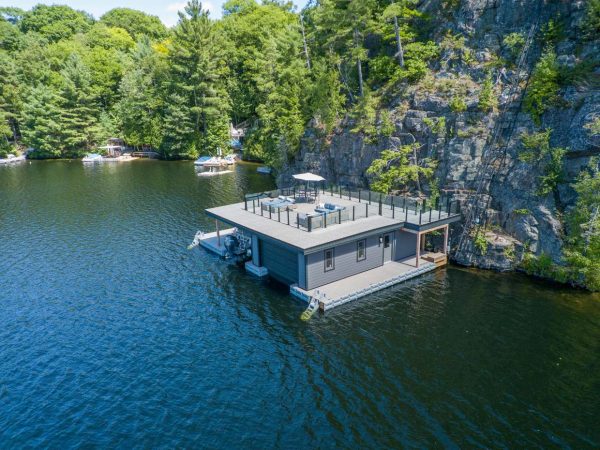 Floating Boathouse Platforms | Kropf Marine