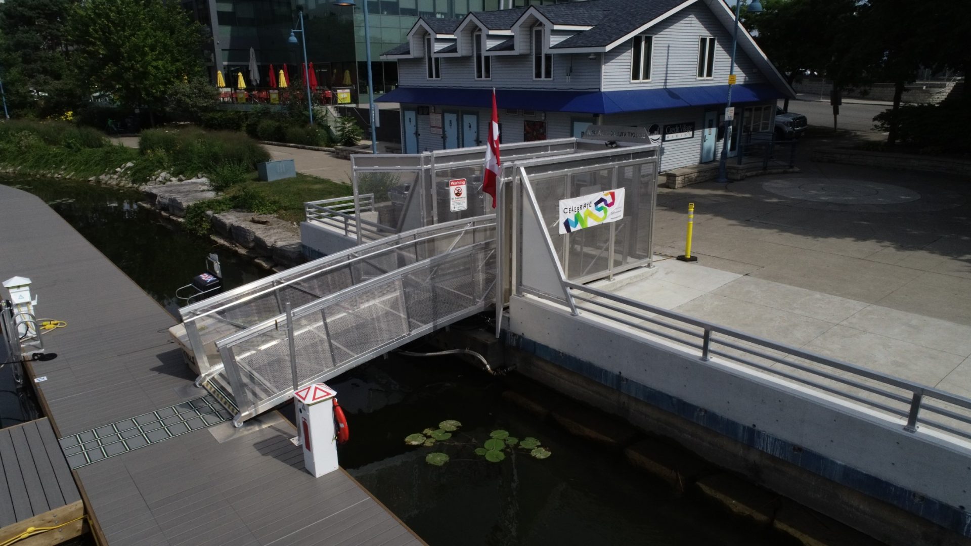 Marina Rebuild - Kropf delivers new commercial floating dock system