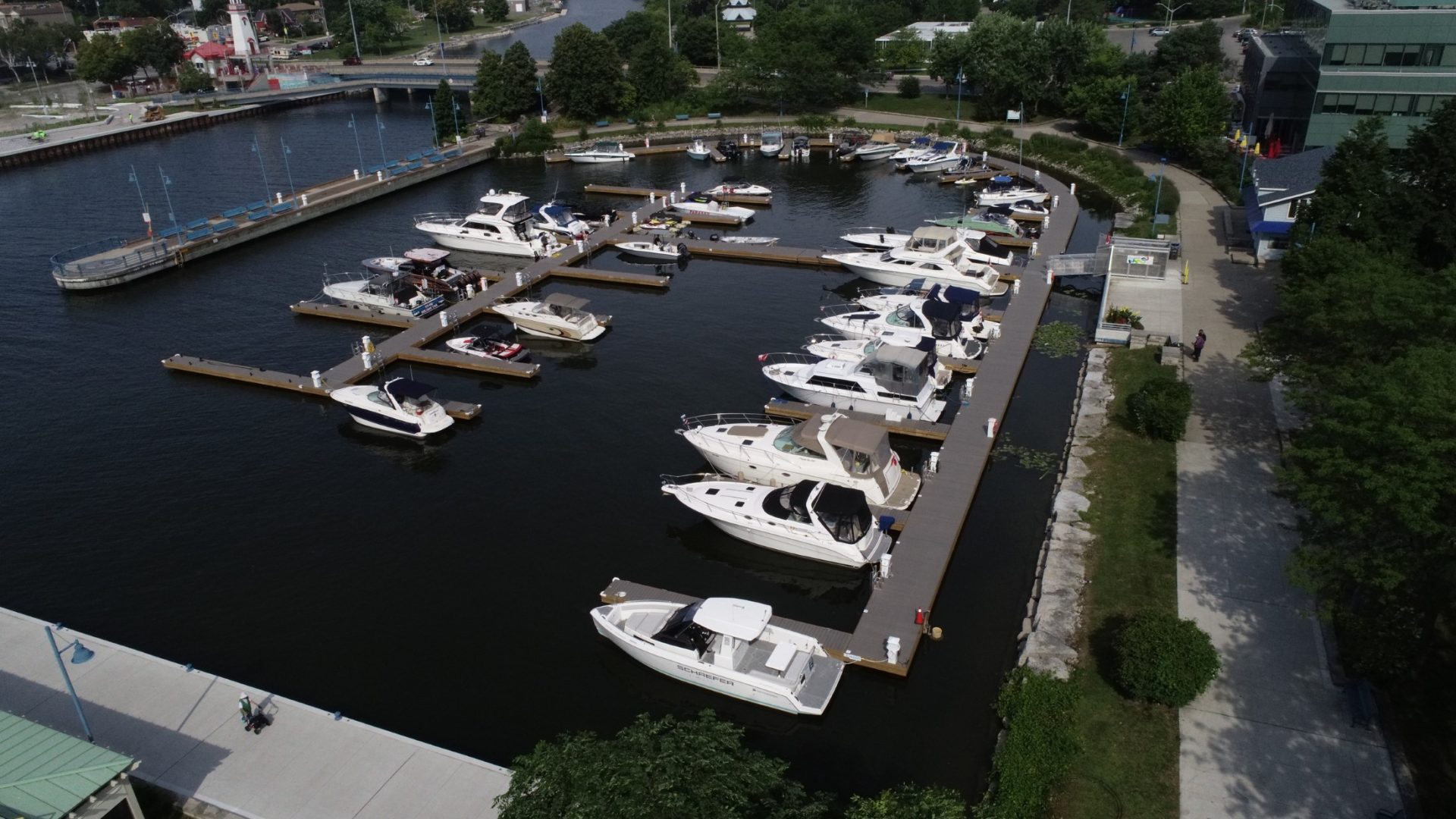 Marina Rebuild - Kropf delivers new commercial floating dock system